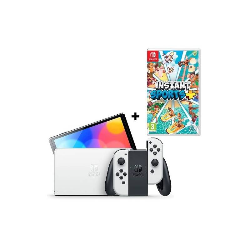 Pack - Console Nintendo Switch LED avec joy-con + Jeu Instant Sports