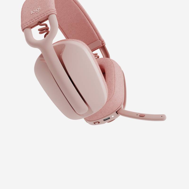 Logitech - Casque Micro Sans Fil Zone Vibe 100 - Rose