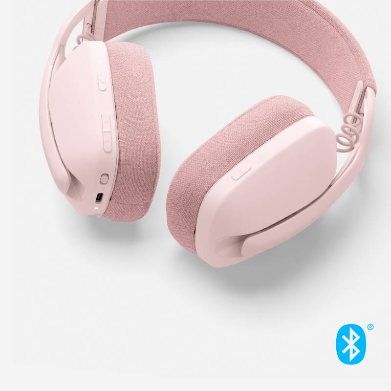 Logitech - Casque Micro Sans Fil Zone Vibe 100 - Rose
