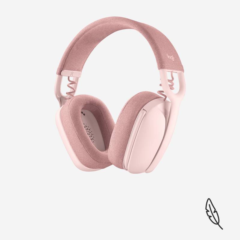 Logitech - Casque Micro Sans Fil Zone Vibe 100 - Rose