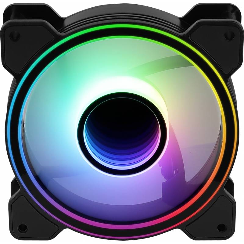Aerocool - Ventilateur Mirage 120mm ARGB - Noir