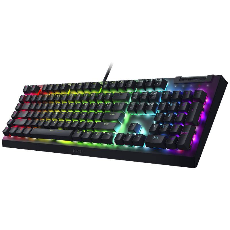 RAZER - Clavier Gaming Mécanique BlackWidow V4X RGB - Noir