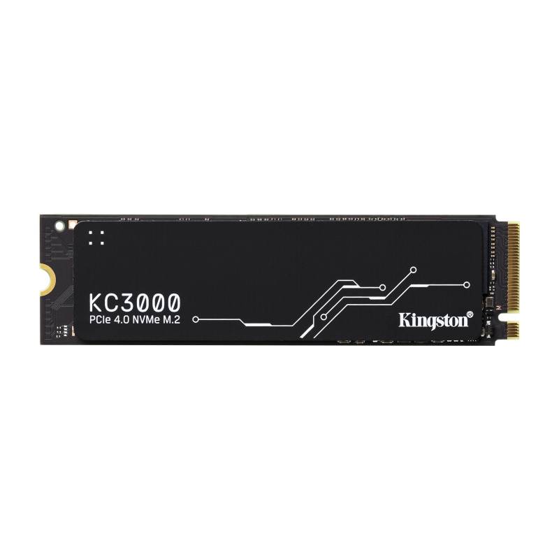 Kingston - Disque SSD NVME KC3000 512Go SSD PCI Express 4.0