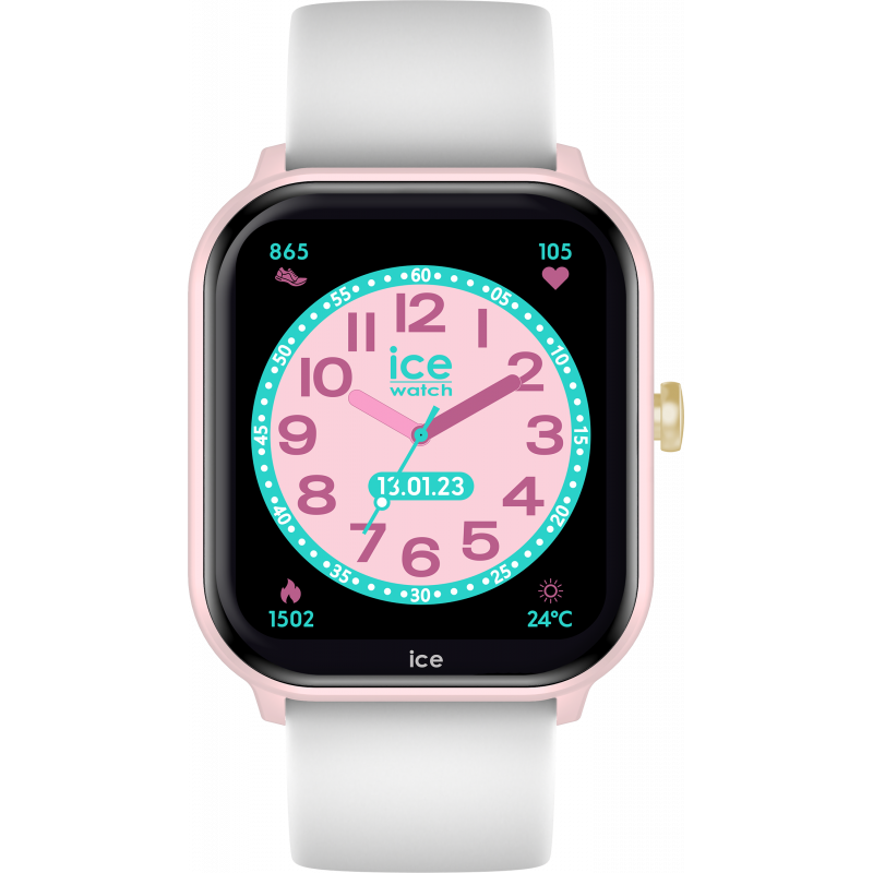 Ice Watch - Montre Connectée Smart Junior 2.0 - blanc